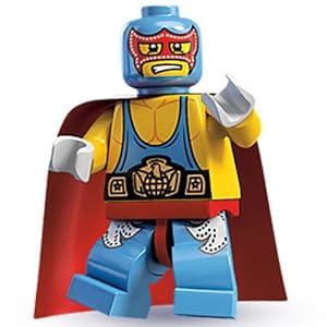 Amazon.com: LEGO 8683 Minifigures Series 1 - Super Wrestler: Toys & Games