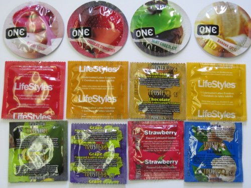 Flavored Condoms Sampler Pack Health Beauty Health Care Contraceptives