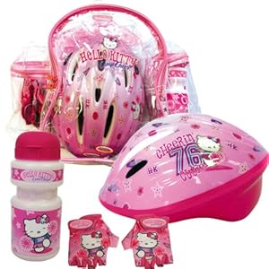 Hello Kitty Accessories Kit 2 with Helmet, Gloves and Bottleneck ...