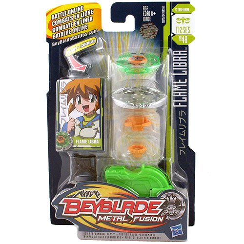Amazon.com: Beyblade Metal Fusion Battle Tops - Flame Libra (T125ES)(BB-48)