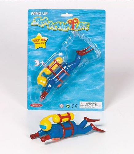 Castle Toys Wind Up Scuba Diver Games