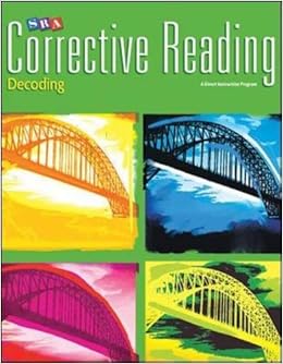 Amazon.com: Corrective Reading: Decoding B1, Teacher's Guide, Decoding ...