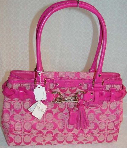 Black Friday Coach Signature Hamptons Carryall Bag Purse Tote 13065 Hot ...