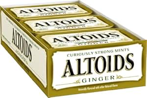 Amazon.com : Altoids Curiously Strong Mints, Ginger, 1.76-Ounce Tins ...
