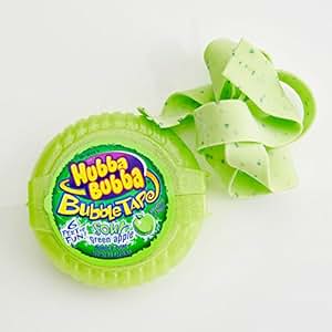 Amazon.com : Hubba Bubba Sour Green Apple Tape Gum : Everything Else
