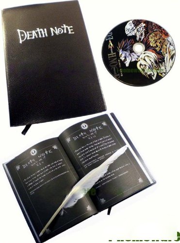 Купить Death Note Cosplay 3 Pcs Notebook & CD & Fur Pen X 03 в интернет ...
