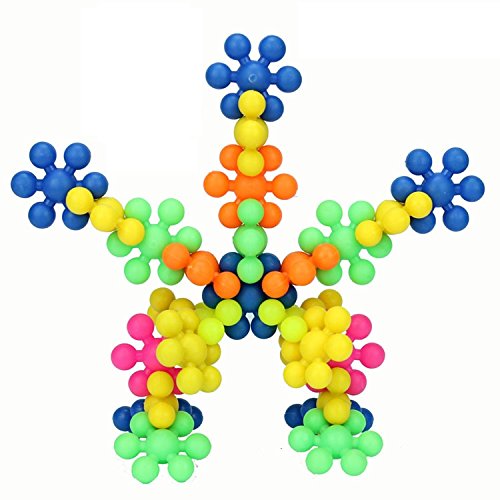 AWESOME Clip Connect 100 Piece Interlocking Plastic Building Set | Kids ...