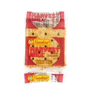 Amazon.com: Kellogg's Sunshine Harvest Mill Wheat Crackers, 0.25 Ounce