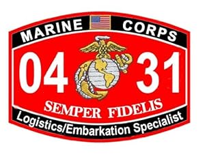 Amazon.com: USMC MOS 0431 Logistics/Embarkation Specialist Decal 10 ...