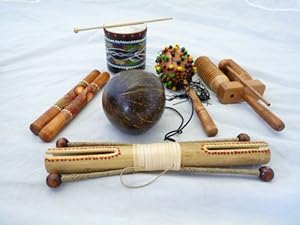 Children's Multicultural Musical Instruments Set - 6 Percussion Pieces ...