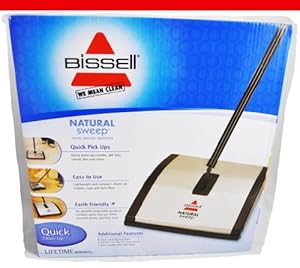Amazon.com - BISSELL Natural Sweep Dual Brush Sweeper, 92N0A