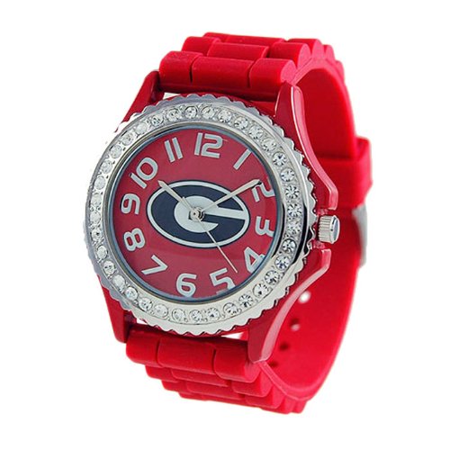 Georgia Bulldogs Collegiate Silicone Watch | Geneva Watches