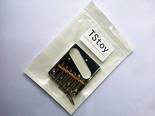 Купить TStoy New Chrome 6 Copper Saddle Ashtray Bridge For Telecaster ...