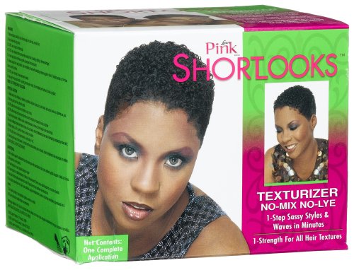 Luster Pink Shortlooks Texturizer Kit No-Mix No-Lye | Nakosite