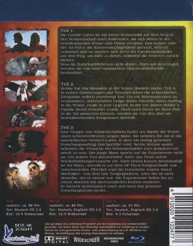 Hills Have Eyes & Hills Have Eyes 3: Mind Ripper (1977 - 1995) - Blu ...