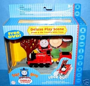 Amazon.com: Thomas and Friends Take Along Deluxe Play Scene James and ...