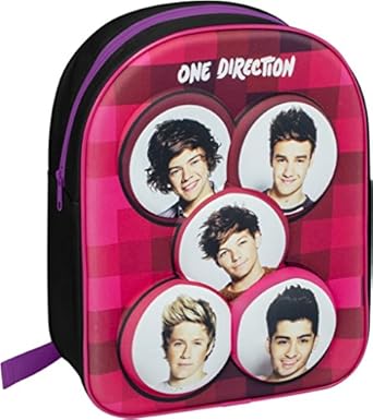 One Direction 1D Deluxe Gym School College Bag Rucksack Backpack - 3D ...