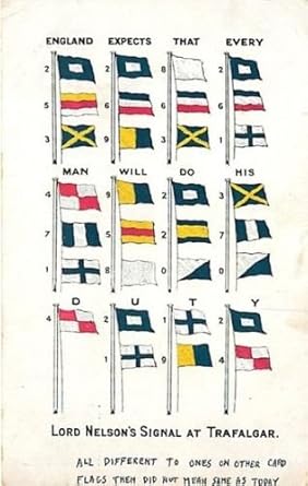 Lord Nelson's Signal at Trafalgar, Flags at Amazon's Entertainment ...
