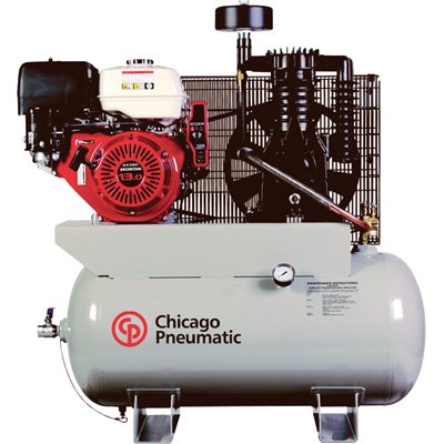 Sale – Chicago Pneumatic Gas-Powered Air Compressor – 13 HP, 30 Gallon ...