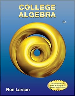 College Algebra: Ron Larson: 9781133963028: Amazon.com: Books