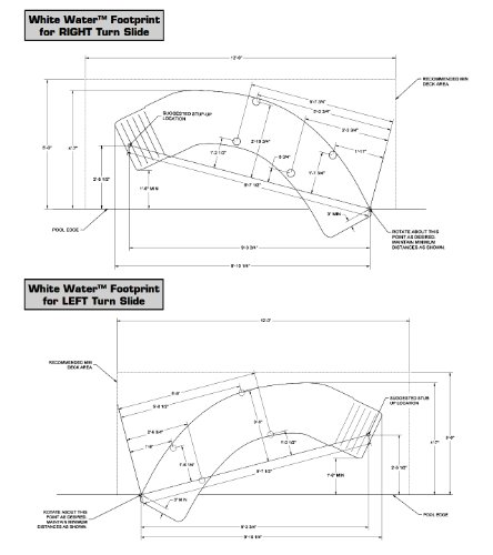 Onlinepoolshop.com : Inter-Fab WWS-CRG-SS White Water Slide Right Turn ...