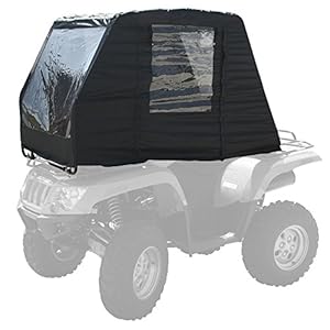 Amazon.com: Black ATV Cab Enclosure Canopy Cover: Rage Powersports ...