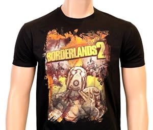 Coole-Fun-T-Shirts Borderlands 2 T-Shirt black Size:S: Amazon.co.uk ...