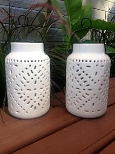 Outdoor Ceramic Lanterns