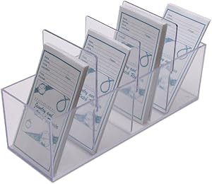 Amazon.com : Plastic Envelope Holder : Business Card Holders : Office ...