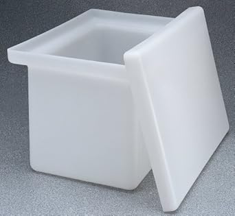 Thermo Scientific Nalgene 14200-0002 Polypropylene 2 gallon Rectangular ...