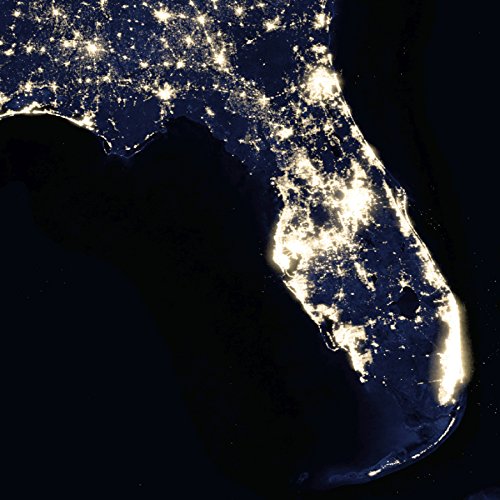 United States Night Satellite