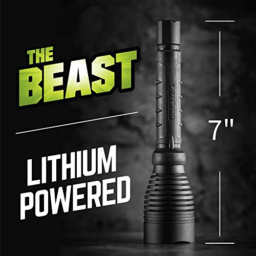 Rayovac RWP123A-B The BEAST, 2000 Lumens High, Outdoors, LED Flashlight ...