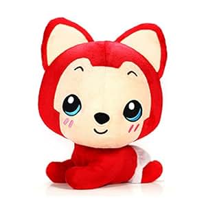 Ali The Fox Cut Plush Huggable Tummy Fox Toy Soft Doll, Size:12" X 9.5 ...