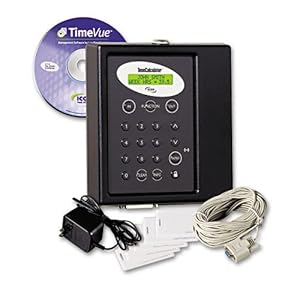 Amazon.com : Icon Time Systems 09108 Prox+ Employee Time Clock, 7w x 7 ...