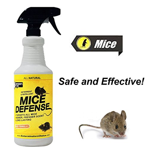 Exterminators Choice Mice Defense Repellent Deterrent Spray, All ...