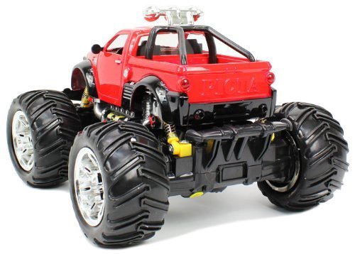 Dodge RAM Electric RC Truck 1:16 Scale Big Size Off Road Monster Truck ...