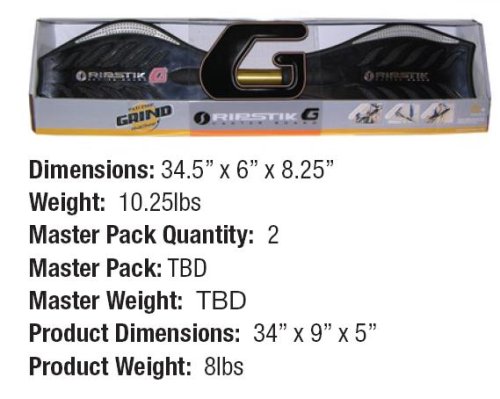 RipStik "G" Caster Board (Black) | Skateboards