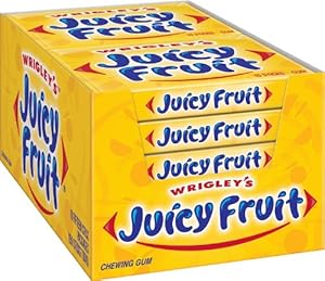 Amazon.com : Juicy Fruit Gum, (Pack of 20) : Chewing Gum : Grocery ...