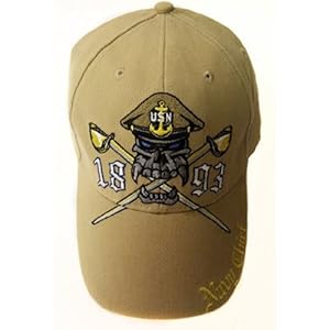 Amazon.com: US Navy CPO 1893 Khaki Ball Cap: Clothing