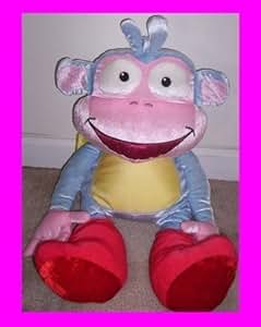 Amazon.com: DORA THE EXPLORER JUMBO 24" BOOTS THE MONKEY CUDDLE PILLOW ...