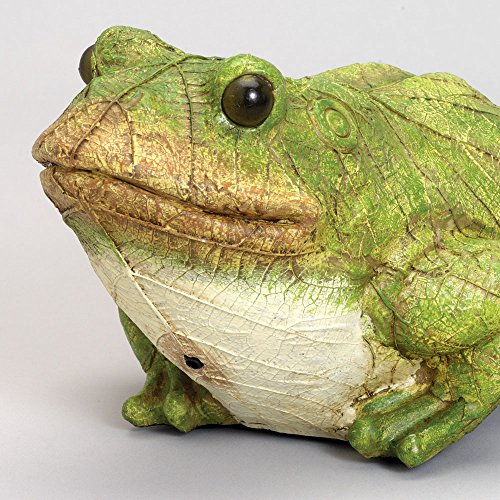 Bits and Pieces - Frog Motion Sensor Statue-Weather Resistant, Hand ...