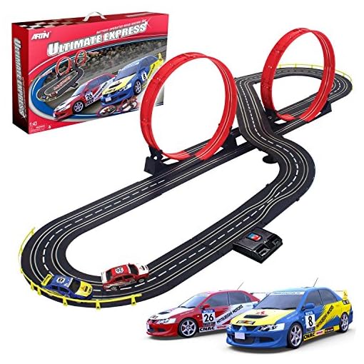 Artin 143 Scale Ultimate Express Slot Car Racing Set - Epic Kids Toys