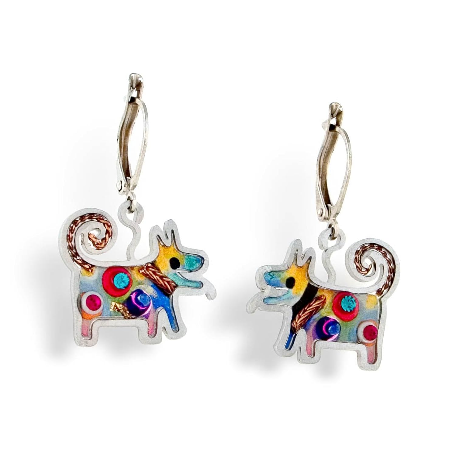 Dog Design Earrings ~ Awesome New Gift Ideas