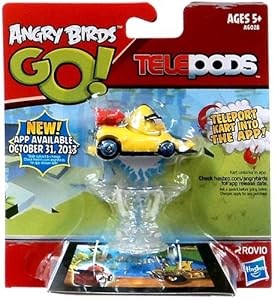 Amazon.com: Angry Birds GO! Telepods Kart YELLOW Bird: Toys & Games