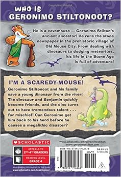 Geronimo Stilton Cavemice #7: I'm a Scaredy-Mouse!: Geronimo Stilton ...