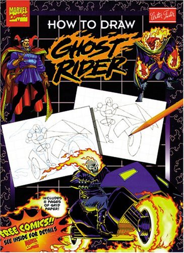 How to Draw Ghost Rider - by Bob McLeod - Ages 4-8