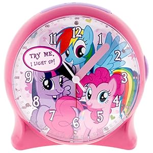 My Little Pony Light up Alarm Clock: Amazon.co.uk: Electronics