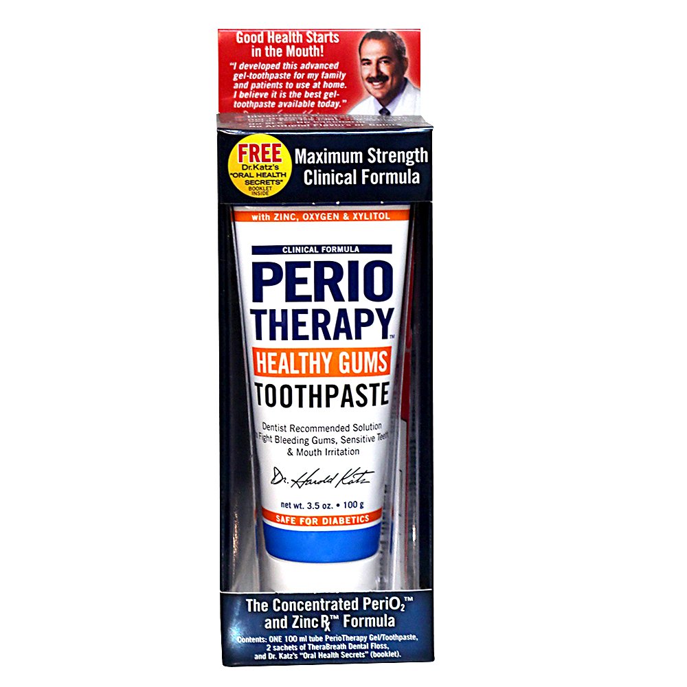 TheraBreath Dentist Recommended PerioTherapy Toothpaste with Coq10 3 ...