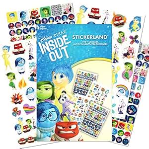 Amazon.com: Pixar Inside Out Stickers ~ 295 Reward Stickers: Toys & Games