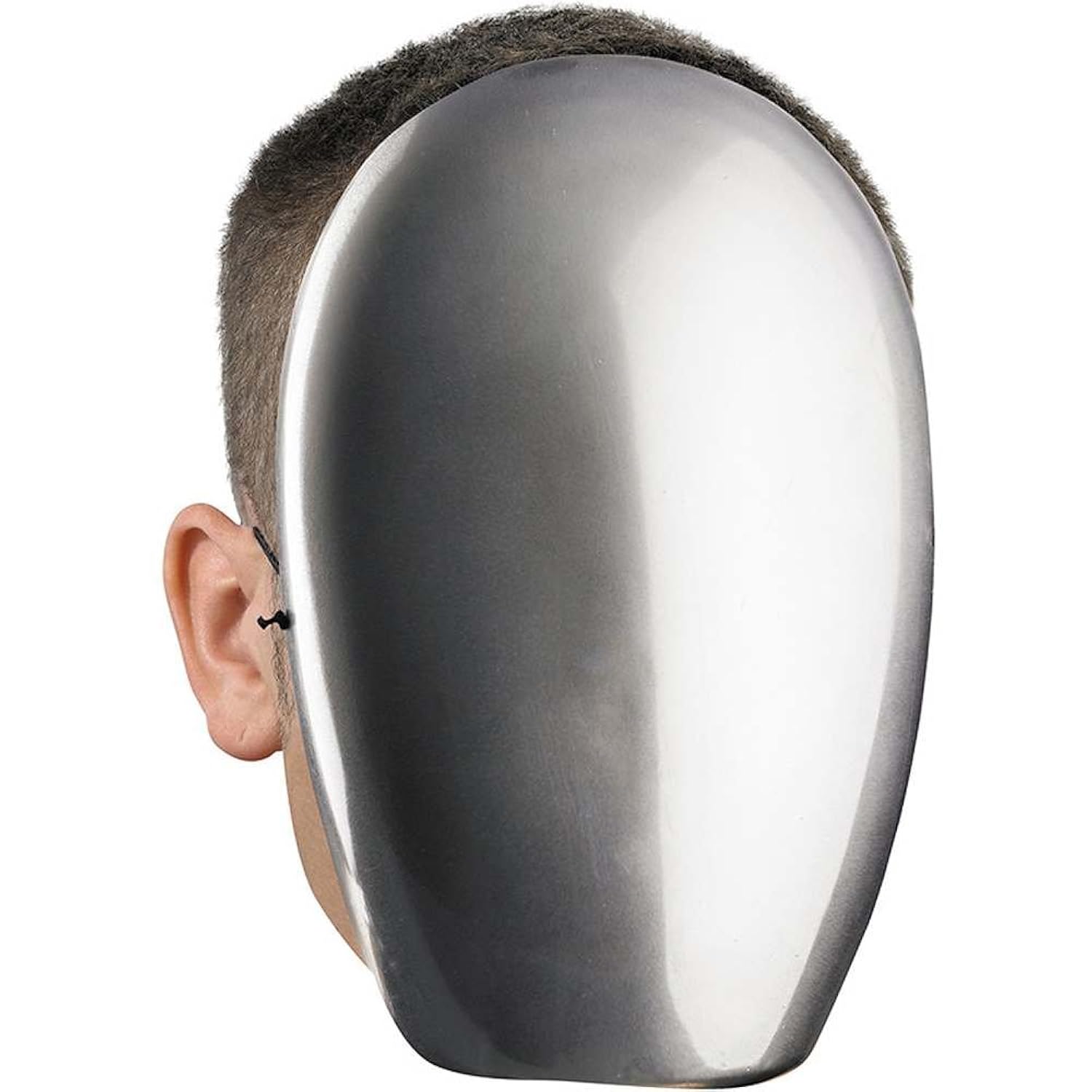 Купить Disguise Adult Chrome Cyborg Halloween Costume Creepy No Face ...